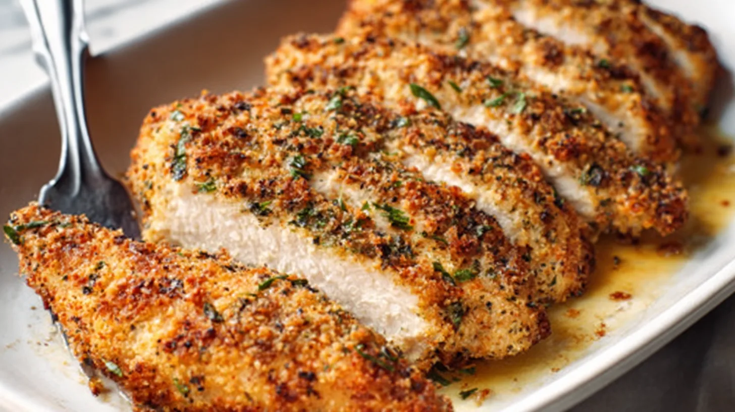 Simple Parmesan Crusted Chicken Recipe Ready in 30 Minutes